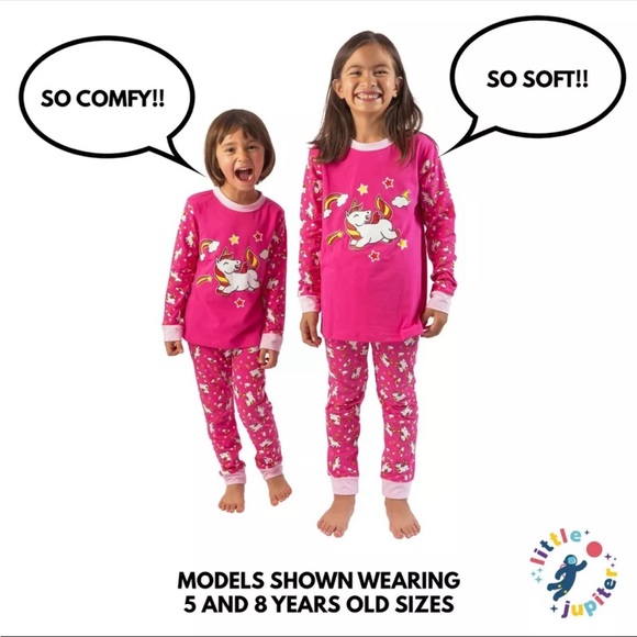 little jupiter | Pajamas | Little Jupiter Glow In The Dark Unicorn ...